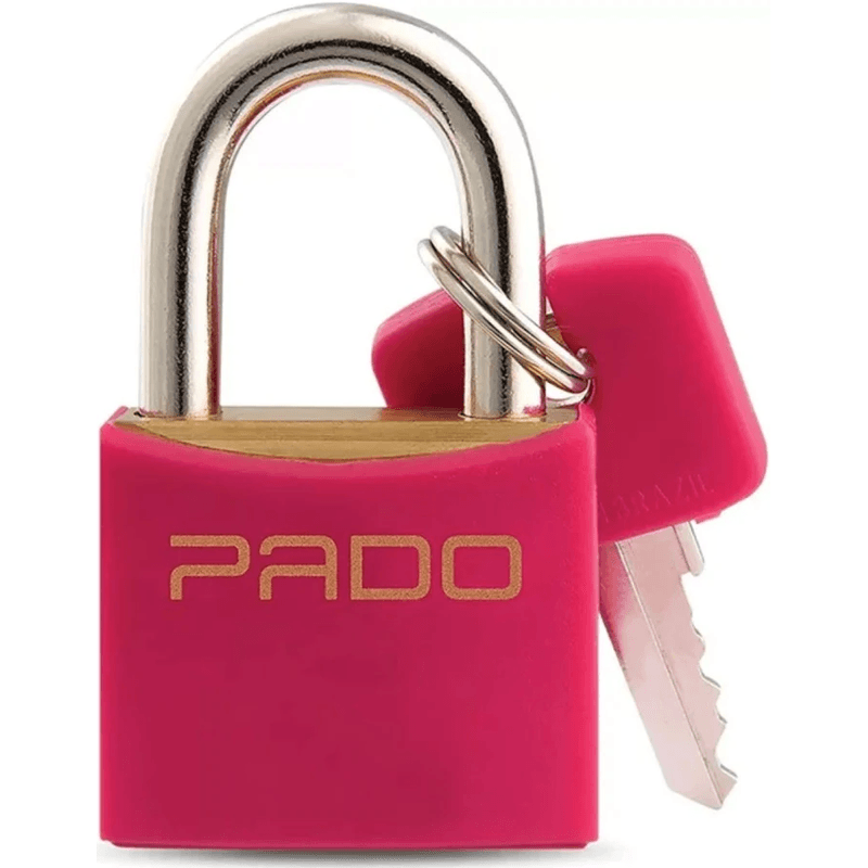 Cadeado SM LT Cores 25MM Magenta PADO